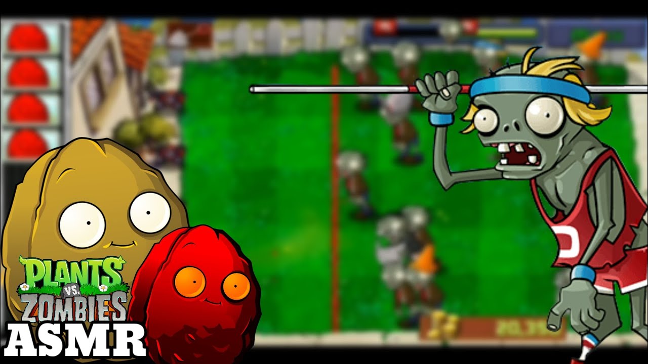 Plants vs zombies-Wall nut bowling part 1 ASMR - YouTube