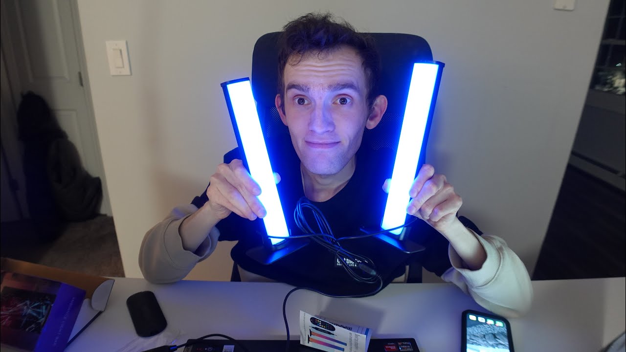 TEMU Smart LED Light Bars with RGB Night Light, Remote Control And APP ...