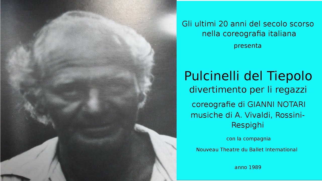 Divertimento per li regazzi Coreografia di Gianni Notari produzione del ...