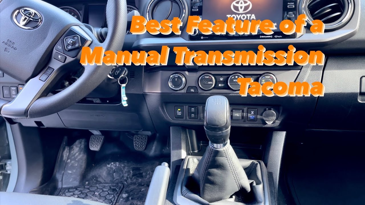 The Most Under Rated Feature in Manual Transmission Tacoma’s! - YouTube
