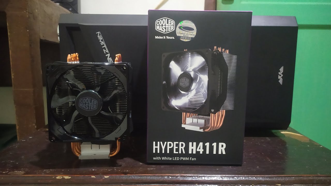 UNBOXING COOLER MASTER HYPER H411R - YouTube