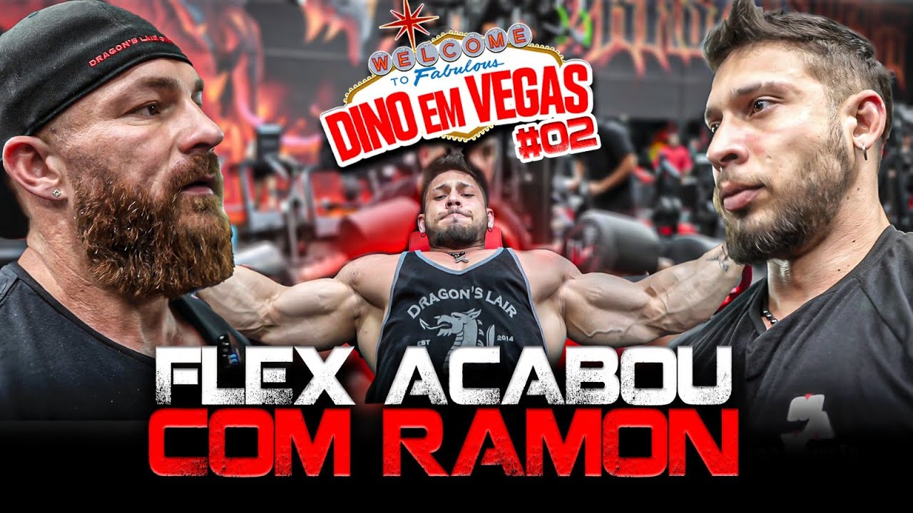 RAMON, FAIXA E FLEX TREINARAM PEITO NA DRAGON´S!!! DINO EM VEGAS #02 ...