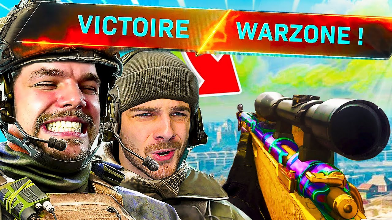 PREMIER TOP1 sur WARZONE ft. SKYRROZ - YouTube