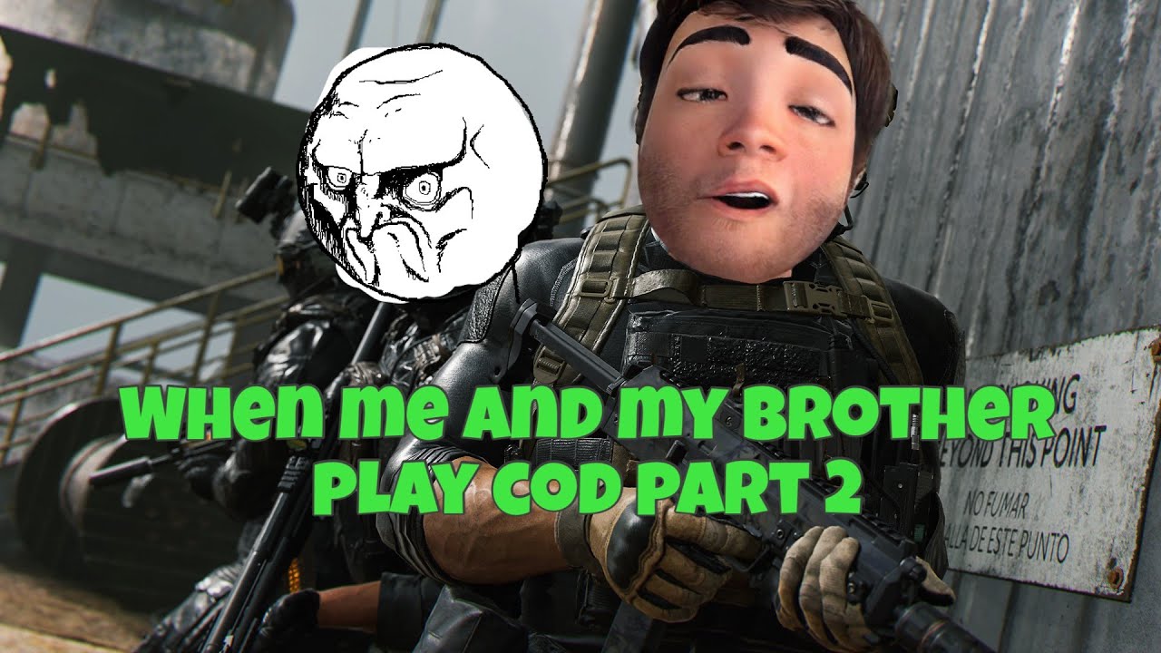COD MW2 With Bro! Part 2 "He Was Having a Great Time" - YouTube
