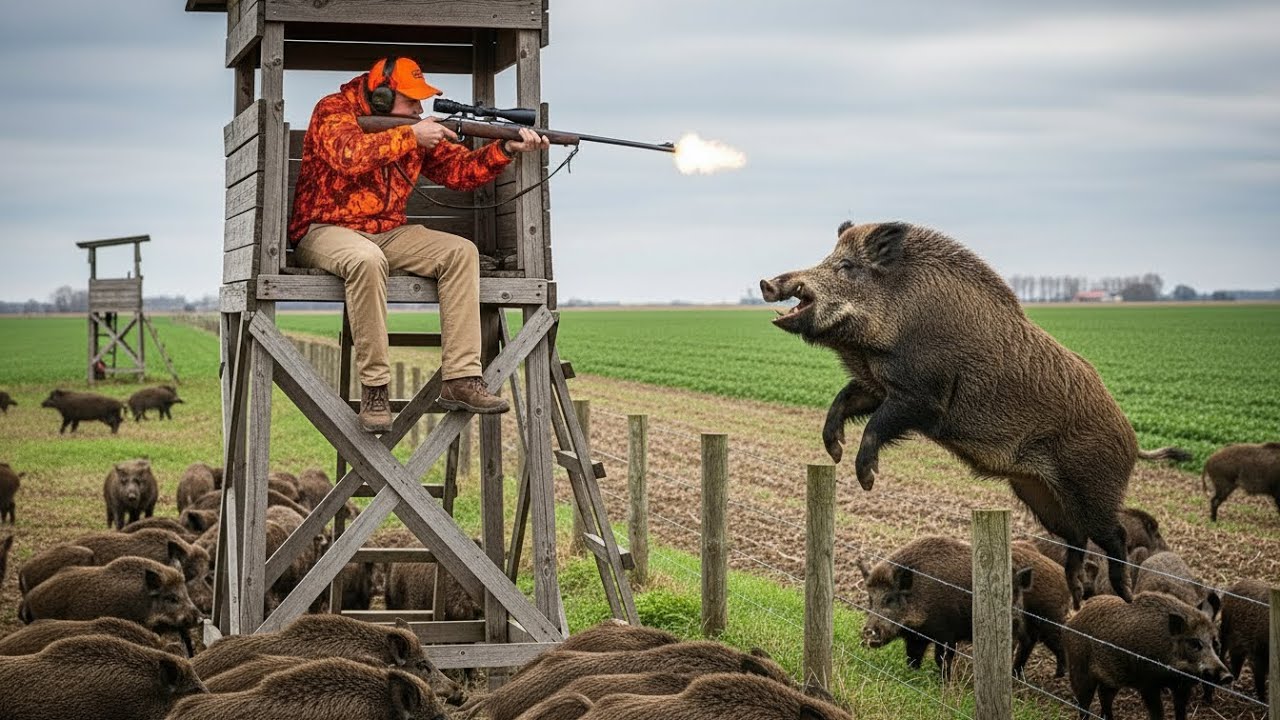 Farmers Are In Trouble! Farms are Being Destroyed By Wild Boars Every ...