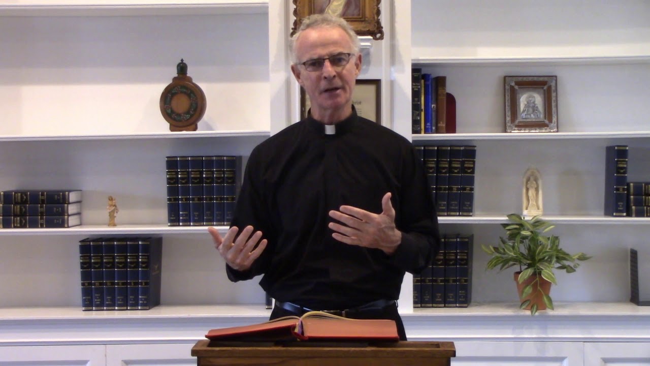 Daily Reflection with Fr Jim McGuinn Wednesday, October 28 - YouTube