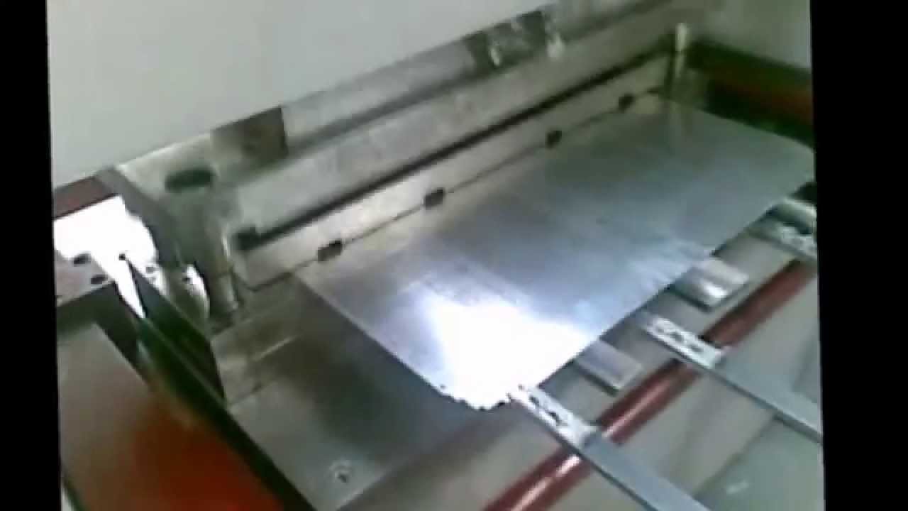 perforation high speed press - YouTube
