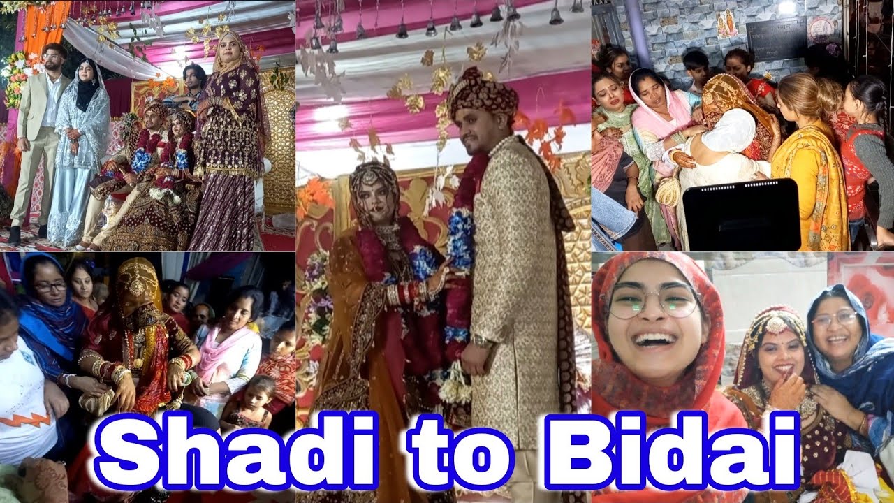 Shadi to Bidai Part-2 | Me gir gai shadi me 🥲| vlog | Hiba naaz - YouTube