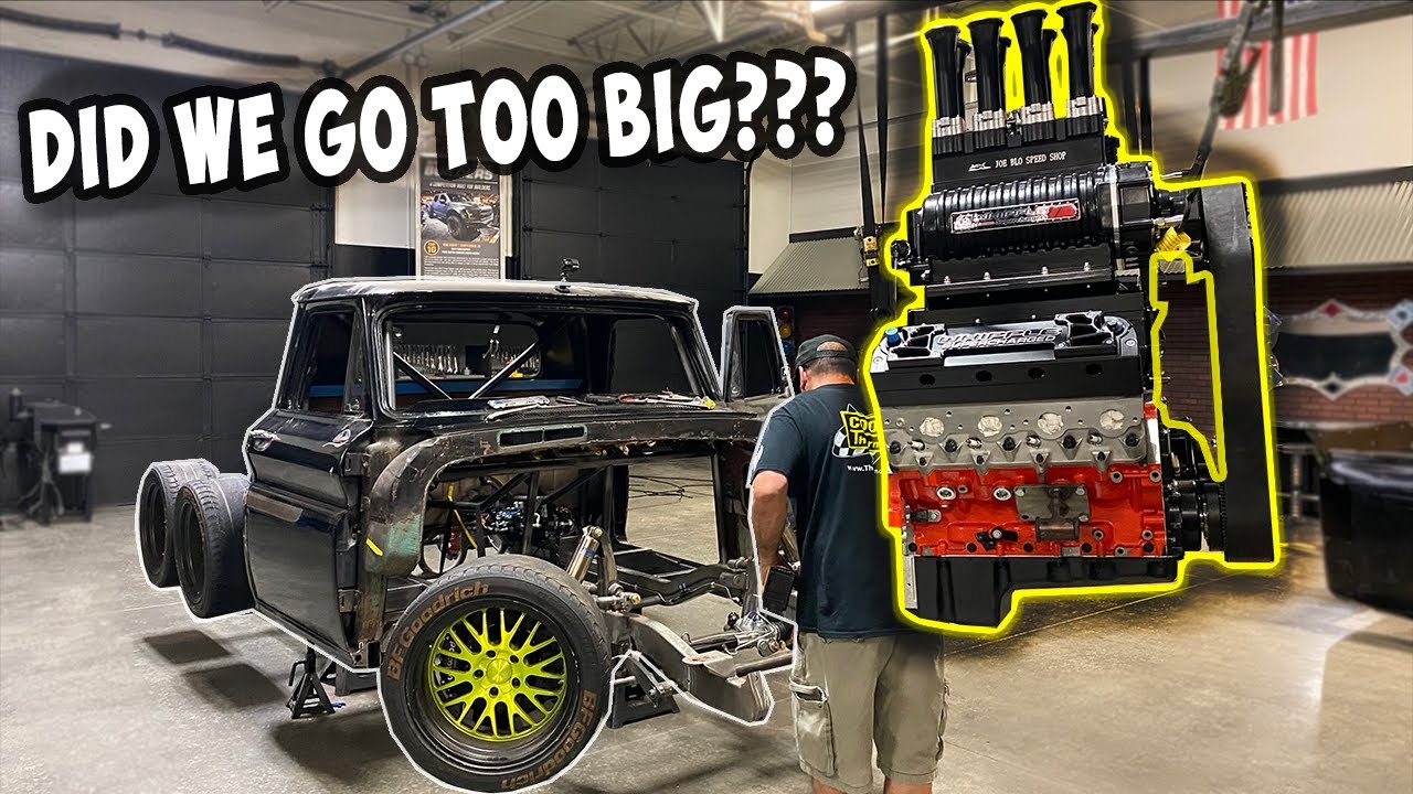 We put the BIGGEST motor we could get in our truck build! LSX Whipple ...