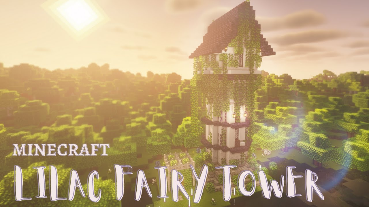 Lilac Fairy Tower | Minecraft - YouTube