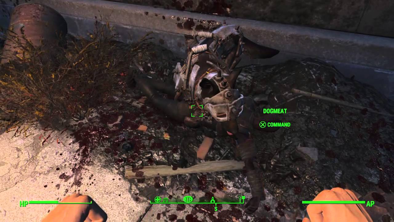 Fallout 4/ Raider Veteran fist fight!! - YouTube