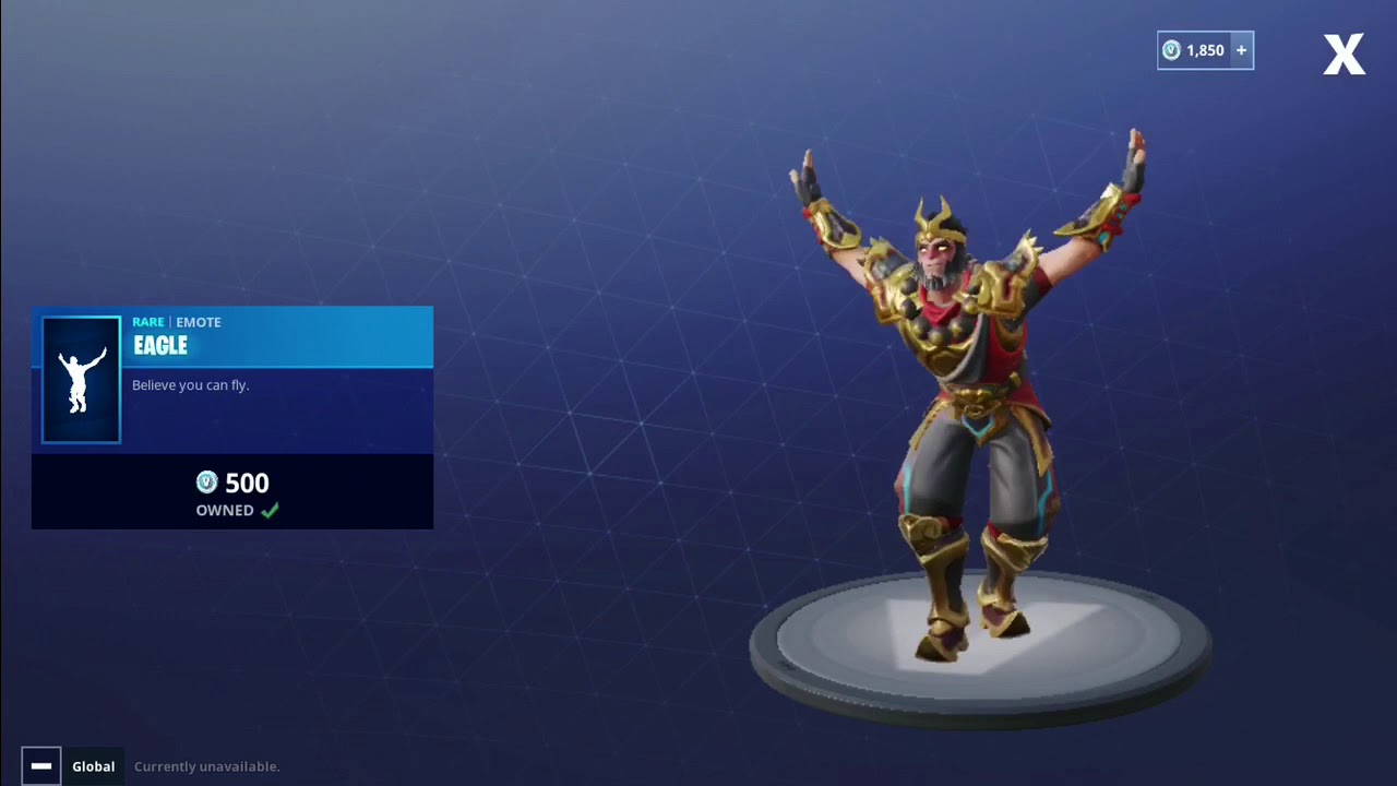 New Fortnite Eagle Emote | Item Shop 6/30/18 - YouTube