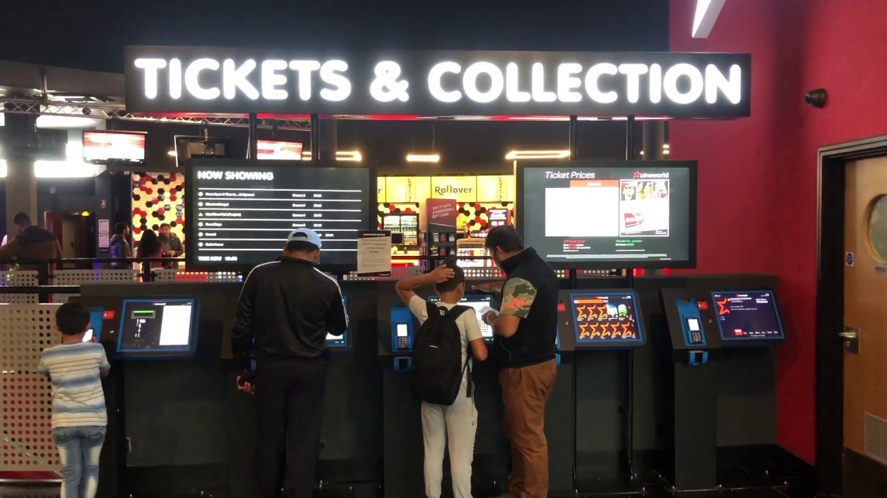 Unlimited Movies Cineworld Cinema Inside view Ilford London UK - YouTube