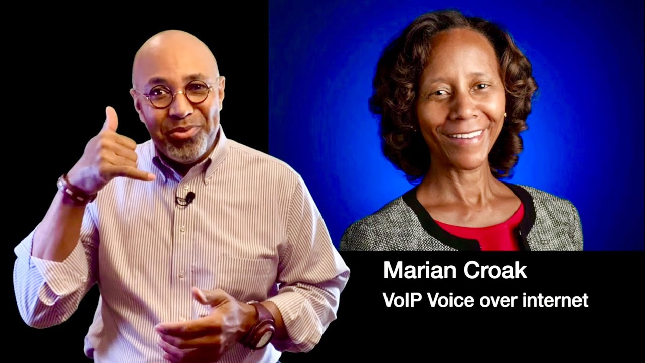 Dr. Marian Croak, the pioneering African American inventor Voice over ...