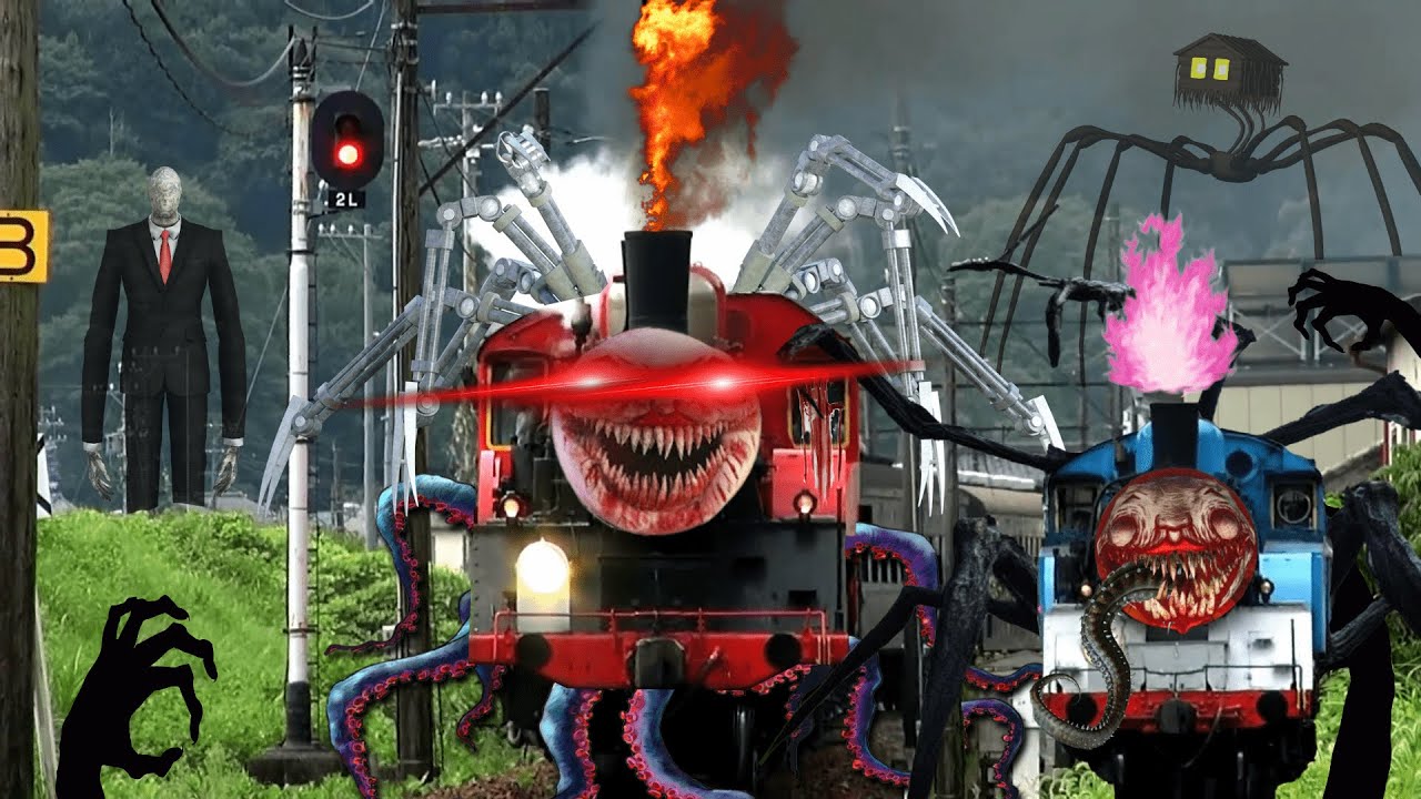 Haunted Thomas Train Scary Thomas Train / Horrible Thomas /Scary Train ...
