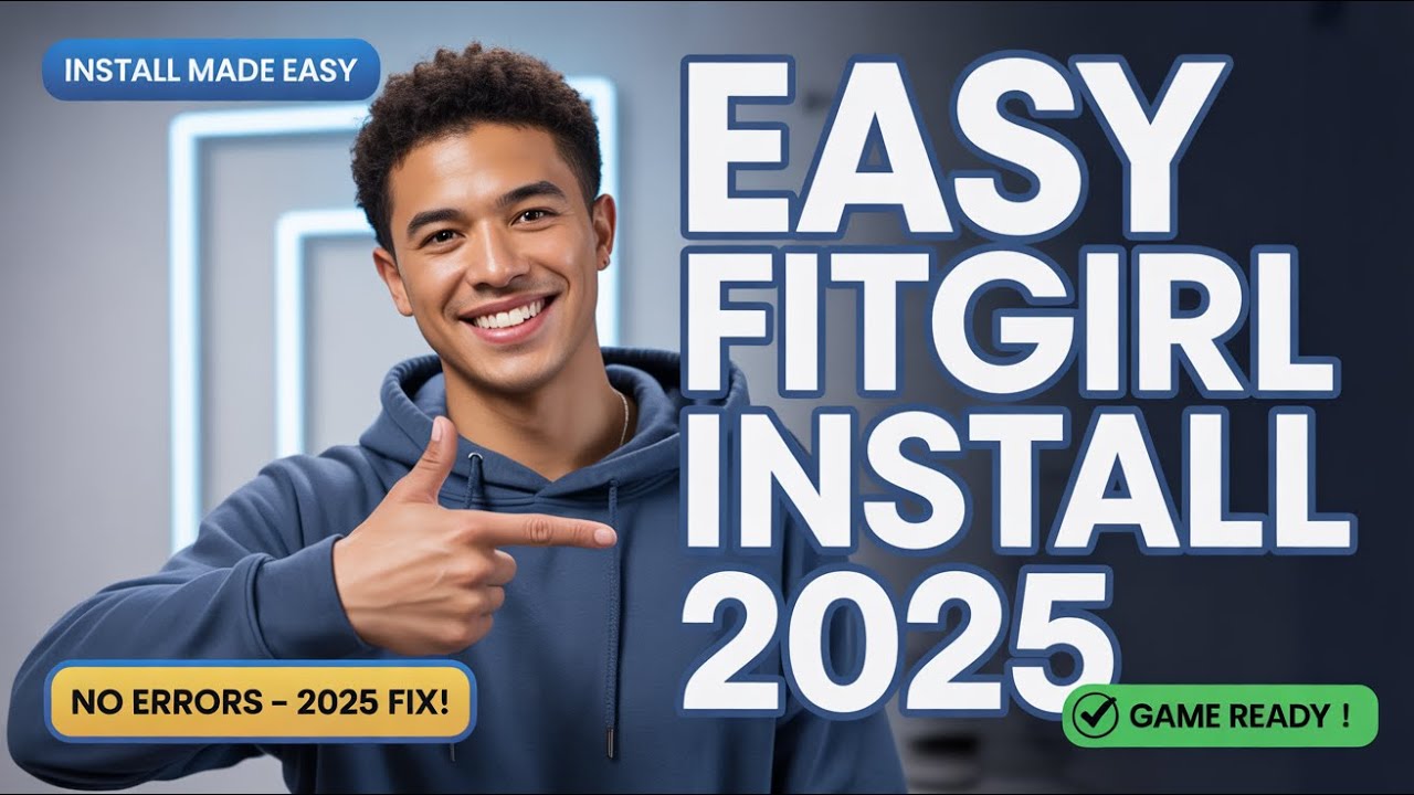 No More Errors! How I Install FitGirl Games the Easy Way – 2025 - YouTube
