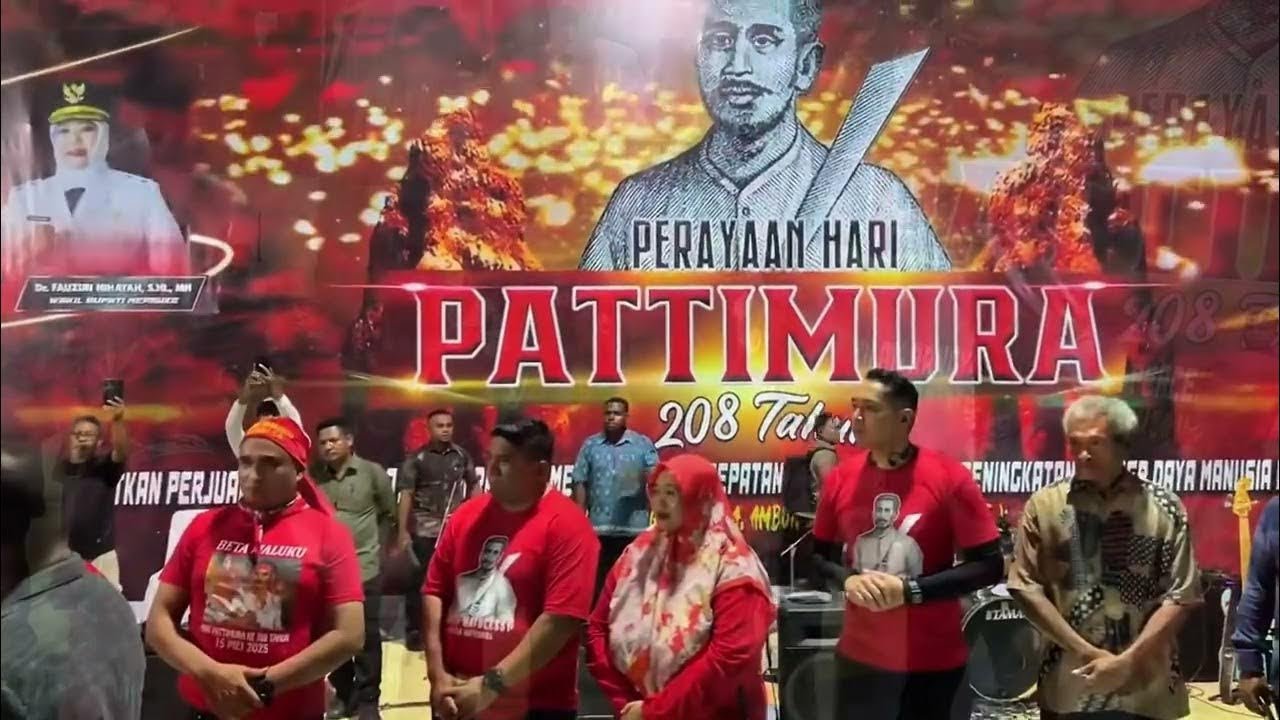 PERAYAAN HARI PATTIMURA KE 208 DI TAMAN MANDALA | MERAUKE PAPUA SELATAN ...