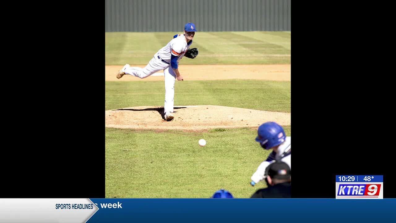 Angelina College baseball begins season with sweep over Galveston - YouTube