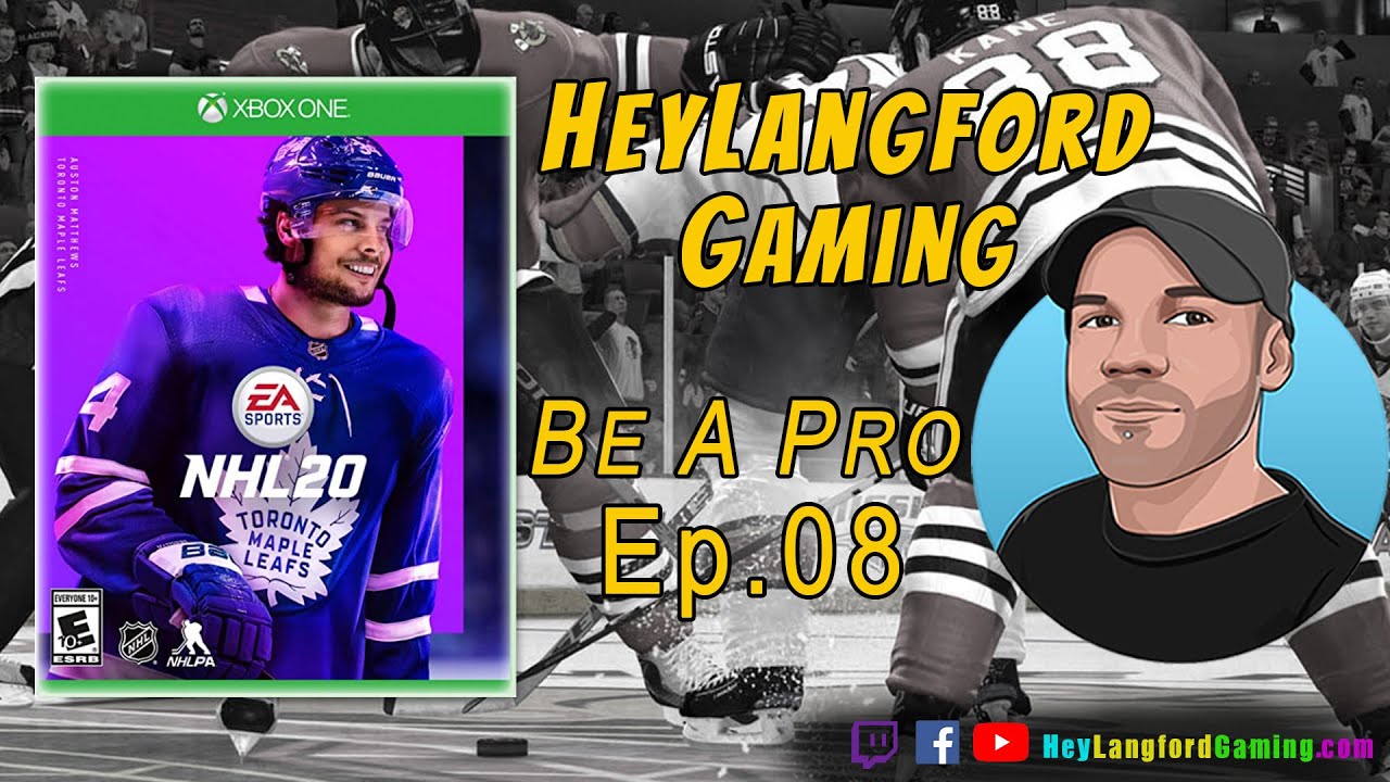 NHL 20 (Xbox One) - Be A Pro Playthrough - Ep. 08 (HeyLangford Gaming ...