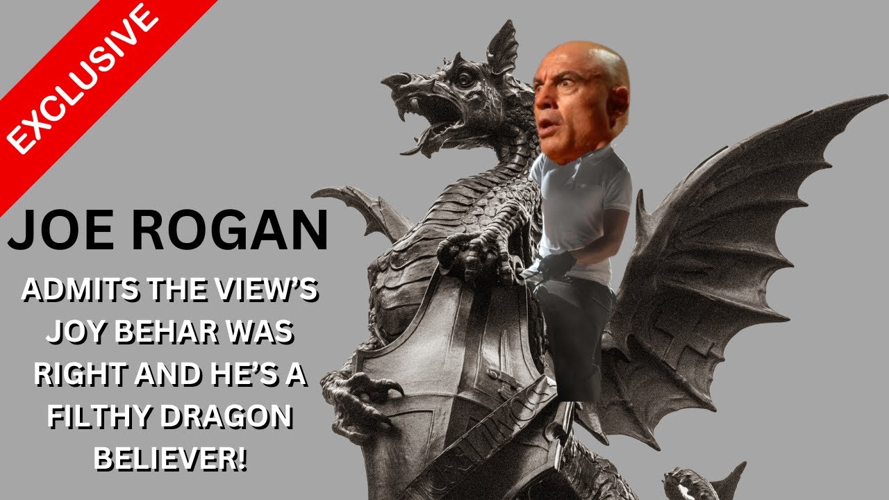 Joe Rogan Trolls Joy Behar, Leans Into Dragon Believer - YouTube