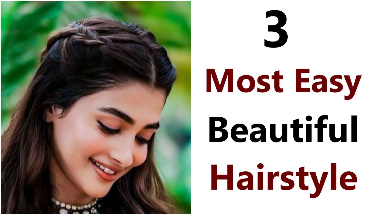 3 Most Easy Beautiful hairstyle - New hairtsyle | simple hairstyle ...