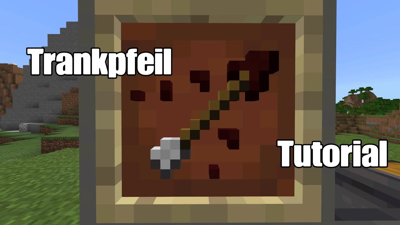 EINFACH TRANKPFEILE in MCPE bekommen(TUTORIAL) (Deutsch) - YouTube