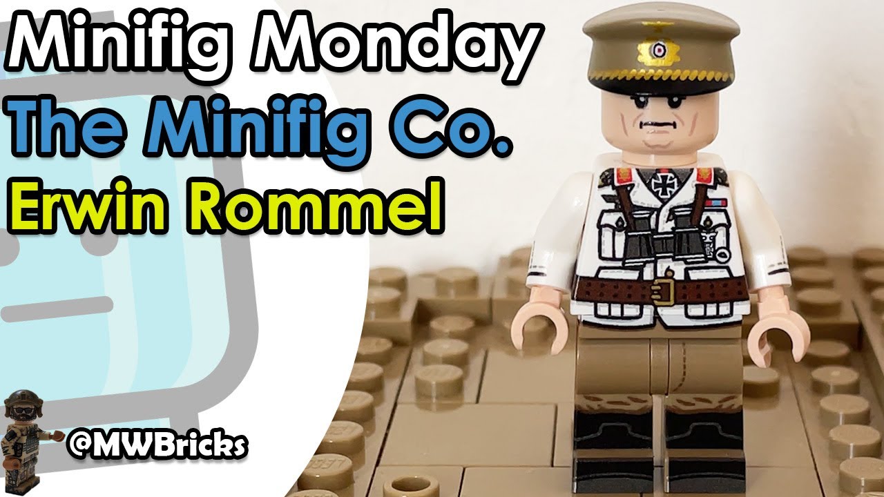 The Minifig Co. General Erwin Rommel | Minifig Monday - YouTube