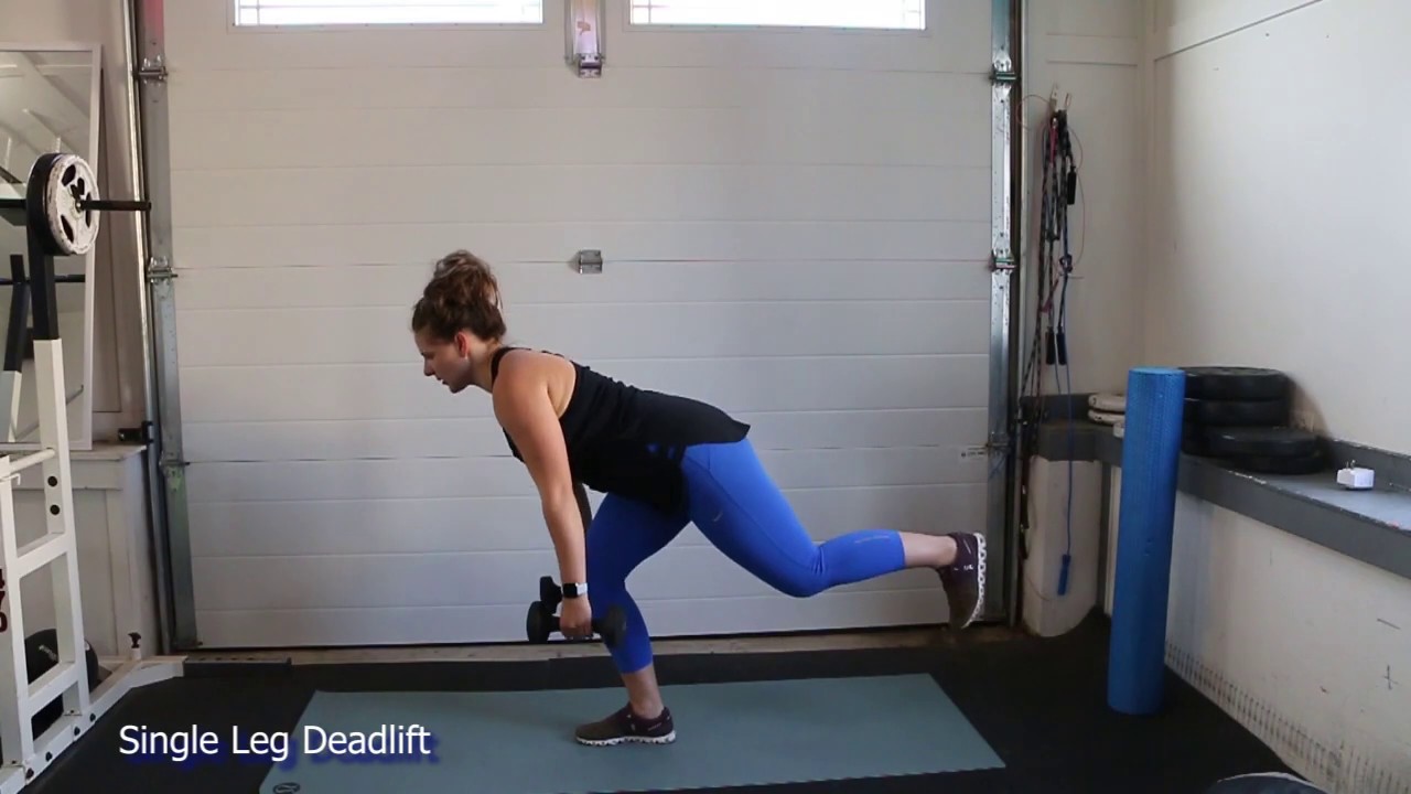 Single Leg Dead lift - YouTube