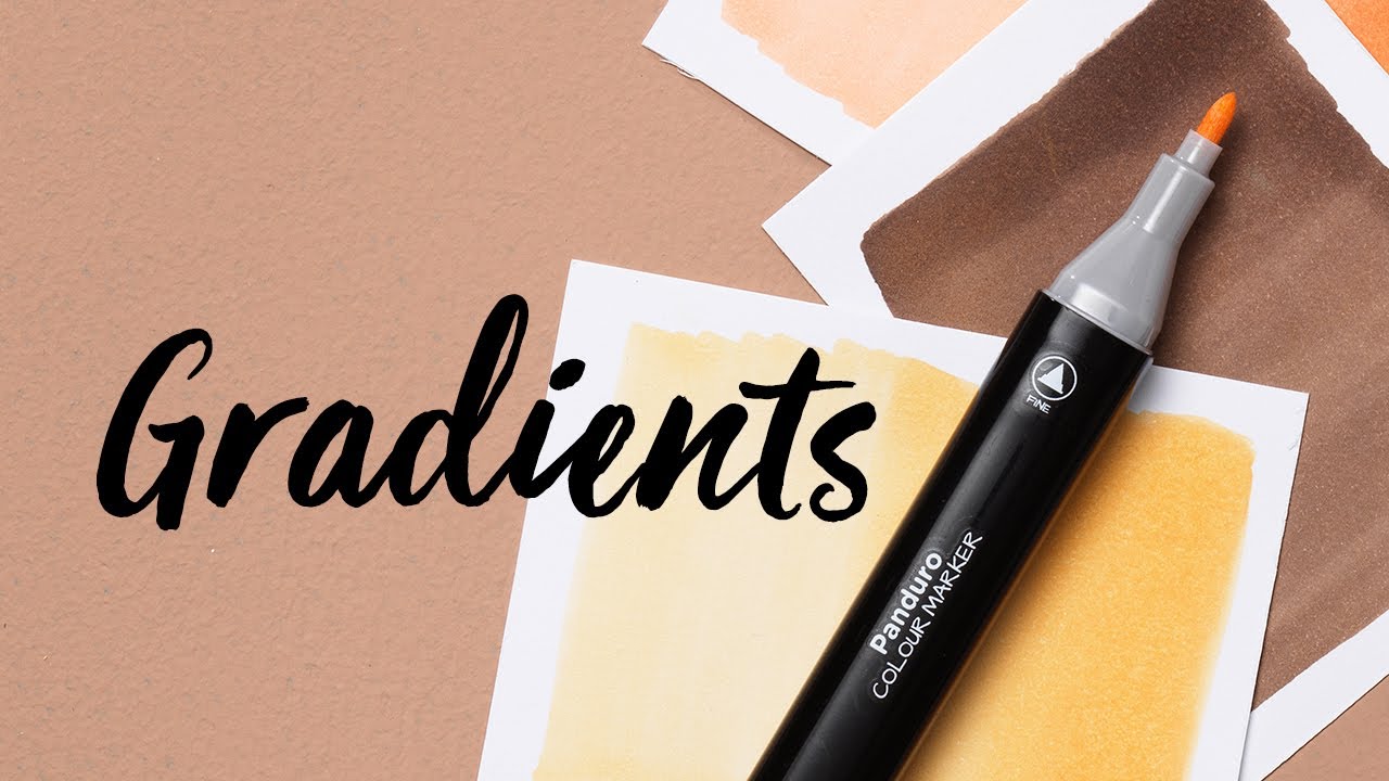Panduro Color Markers – Gradients - YouTube