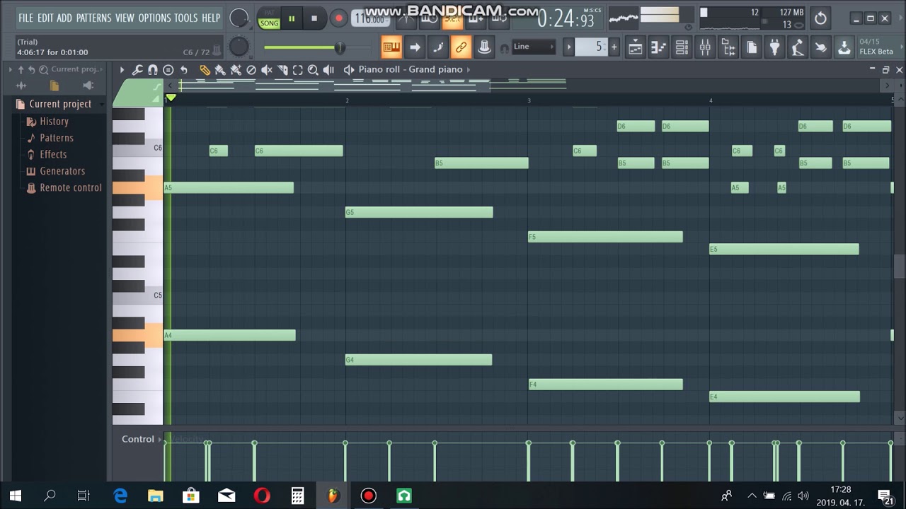 FL Studio + LMMS ingyenes zeneszerkesztővel rock zene készítés - YouTube