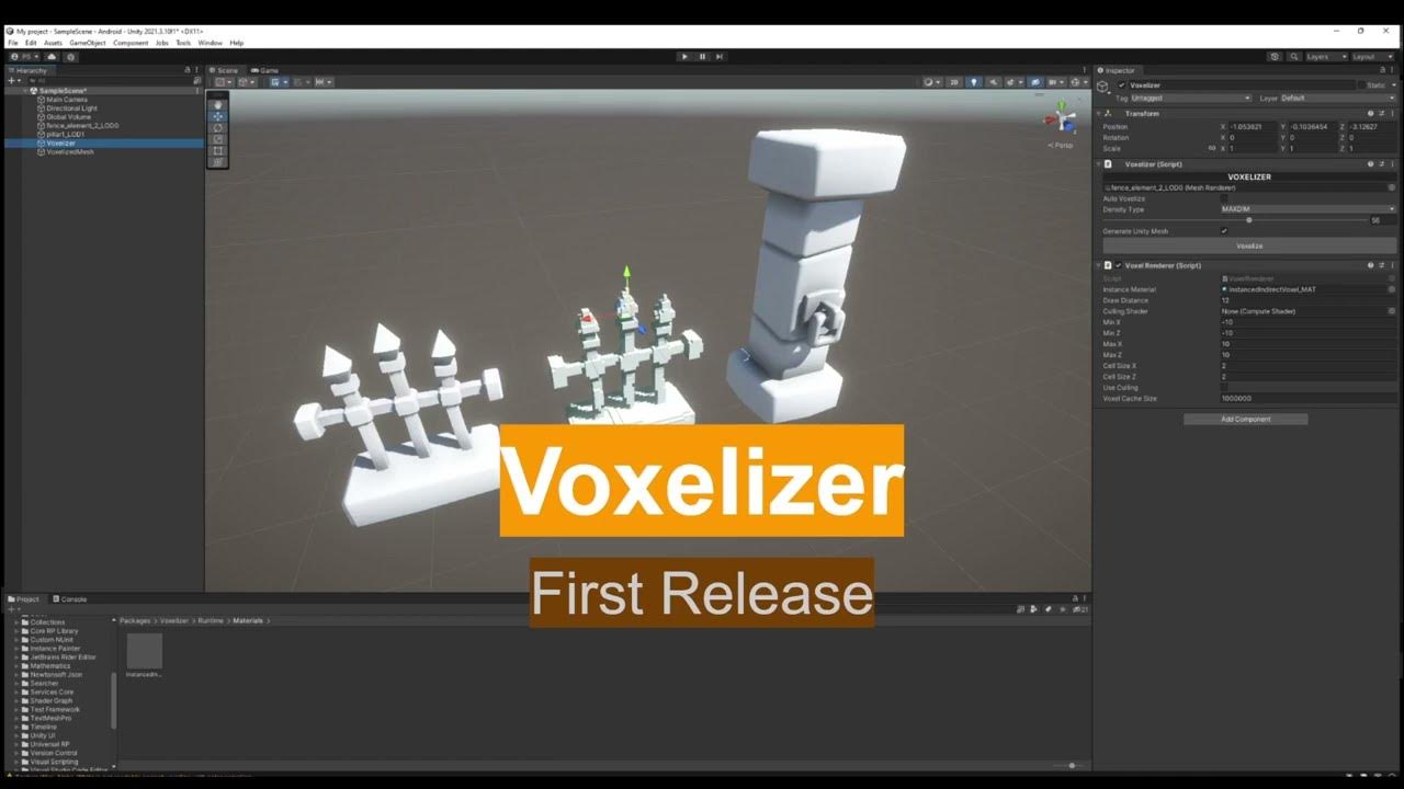 Voxelizer - Initial Release (Unity) - YouTube