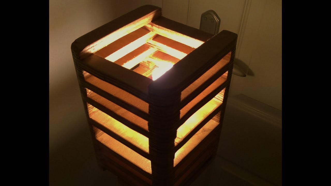 Kendin Yap - Lambader - decoration lamps- सजावट लैंप 自己动手做落地灯 - YouTube