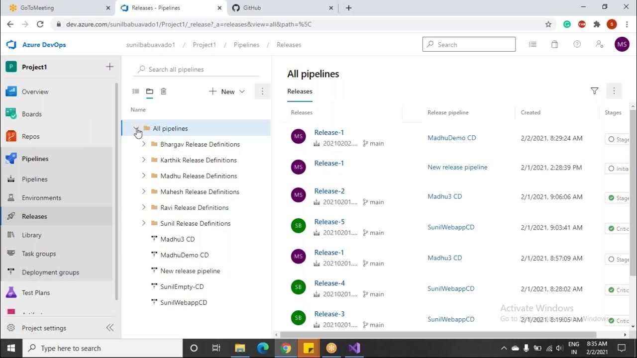 ADO Practical's: Deploying Code to Azure WebApp to Slots using Azure ...