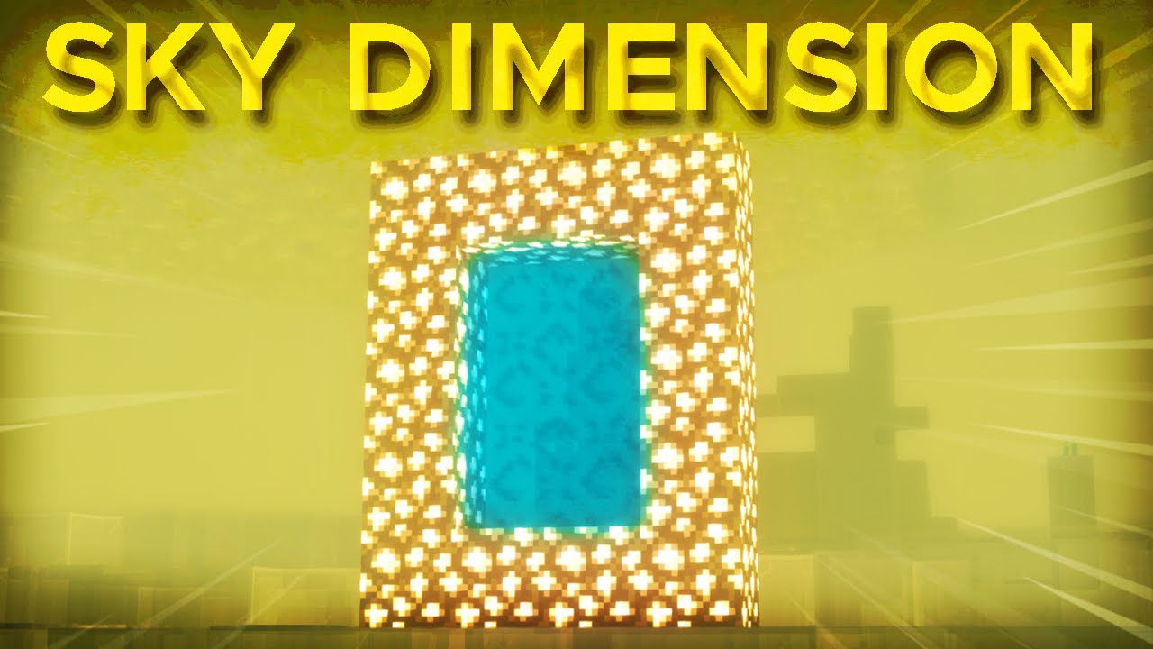 What would a Sky Dimension ACTUALLY look like in Minecraft? - YouTube