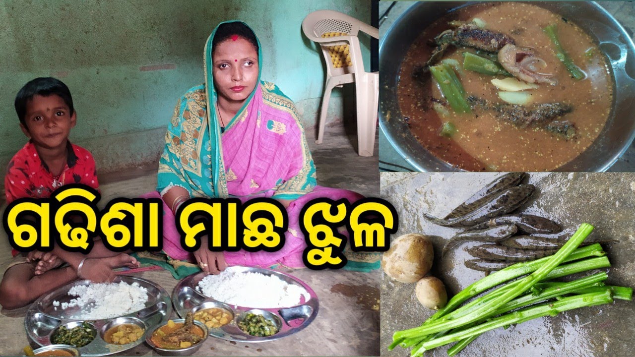 ଗଢିଶା ମାଛ ଝୁଳ| gadisha macha jhula | odia vlog - YouTube