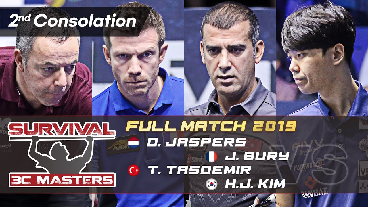 2nd Consolation - D.JASPERS vs J.BURY vs T.TASDEMIR vs H.J.KIM (Magok ...