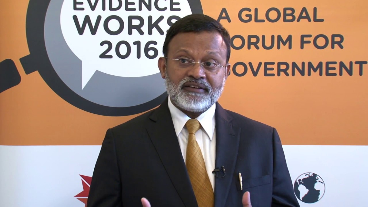 Evidence Works 2016: A Global Forum for Government - Santhosh Mathew ...