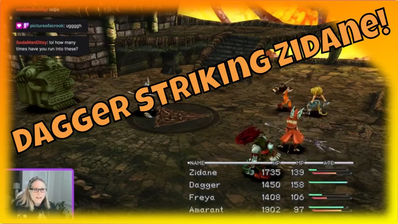 #FFIX Dagger Attacks Zidane! (S3.2:E33) CLIP with a Gaming Grandma ...