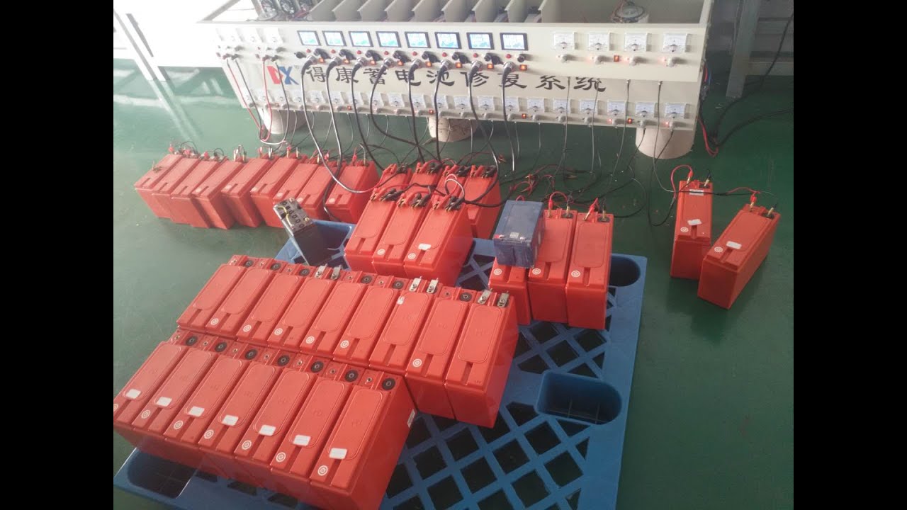 How to recondition the batteries with the DK battery testing and ...