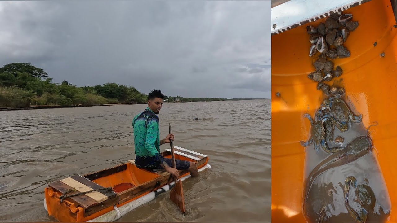 Sailing the Gulf of Paria with a Boat made from a Barrel‼️🇹🇹😱What Will ...