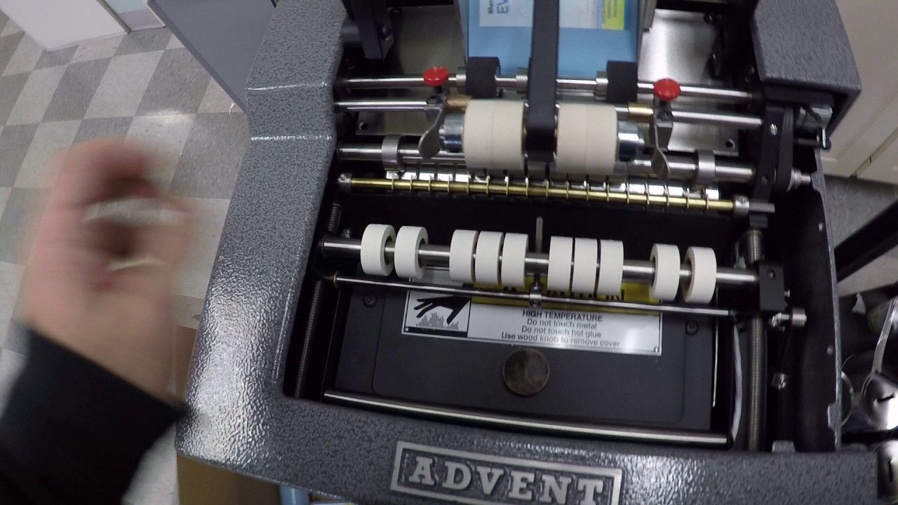 Advent 200 Plain Paper Labeler, Fiber Container Point of View - YouTube