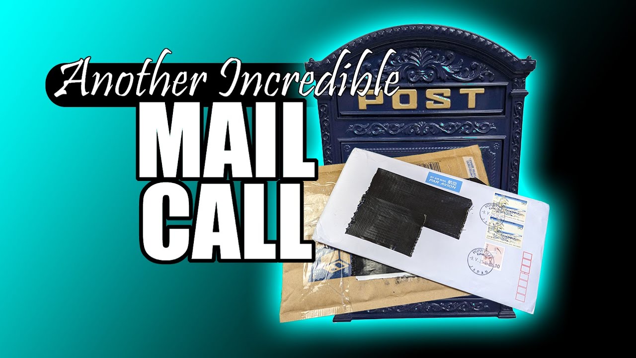 Absolutely Awesome Mail Call! - YouTube