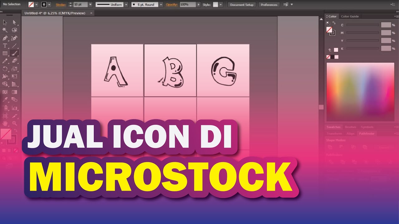 JUAL STOCK ICON SIMPLE DI MICROSTOCK || Ma Studio - YouTube