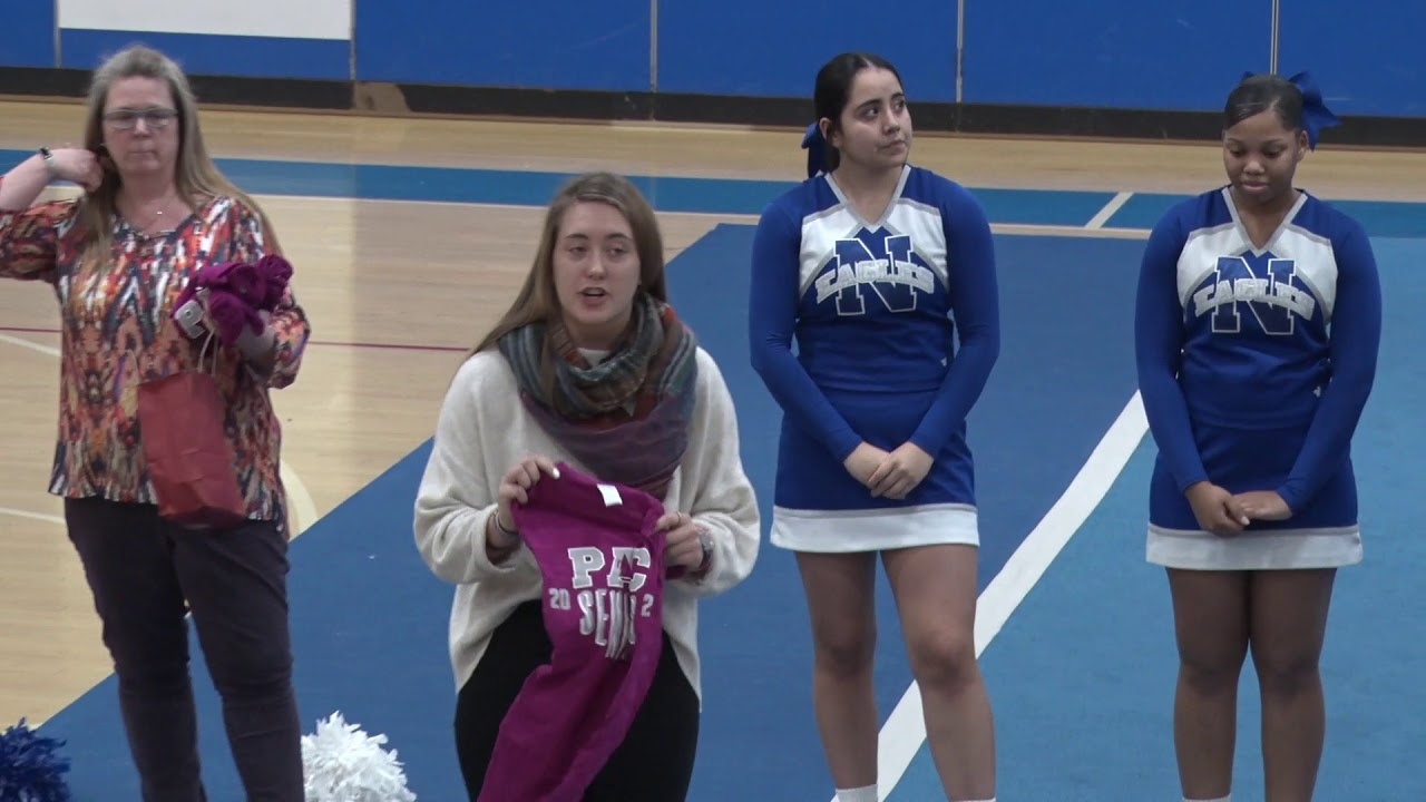 2020 NAHS Cheerleaders Send off to National Event (Towncheer) - YouTube