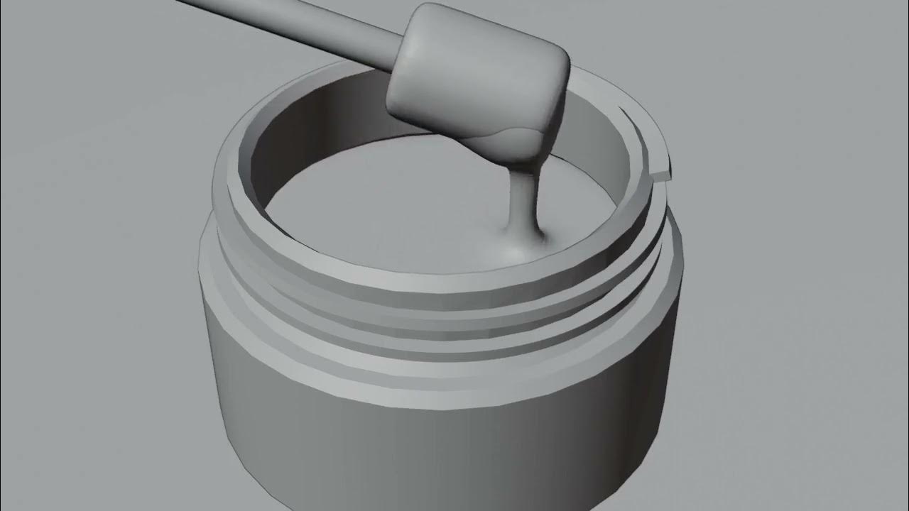 Honey Flow / Fake Sticky Fluid Simulation - Blender Geometry Nodes 4.0 - YouTube