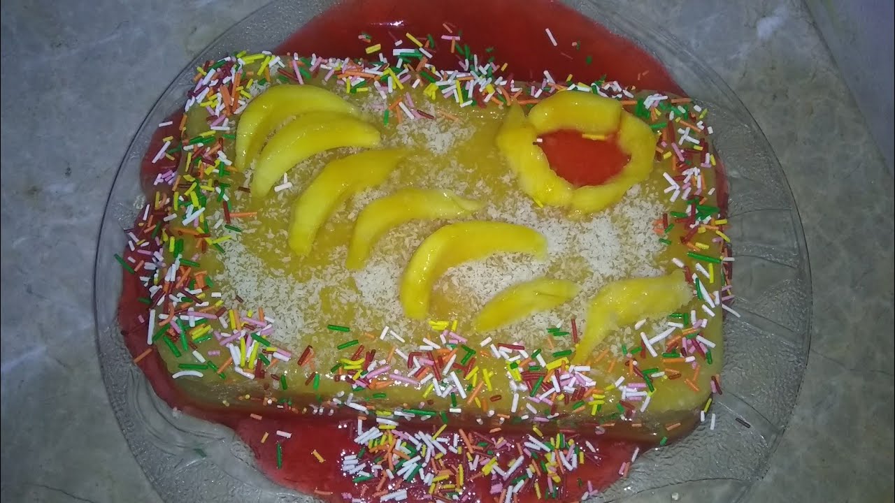 Mango Jello Musti / Mango Desert / Mango Jelly - YouTube