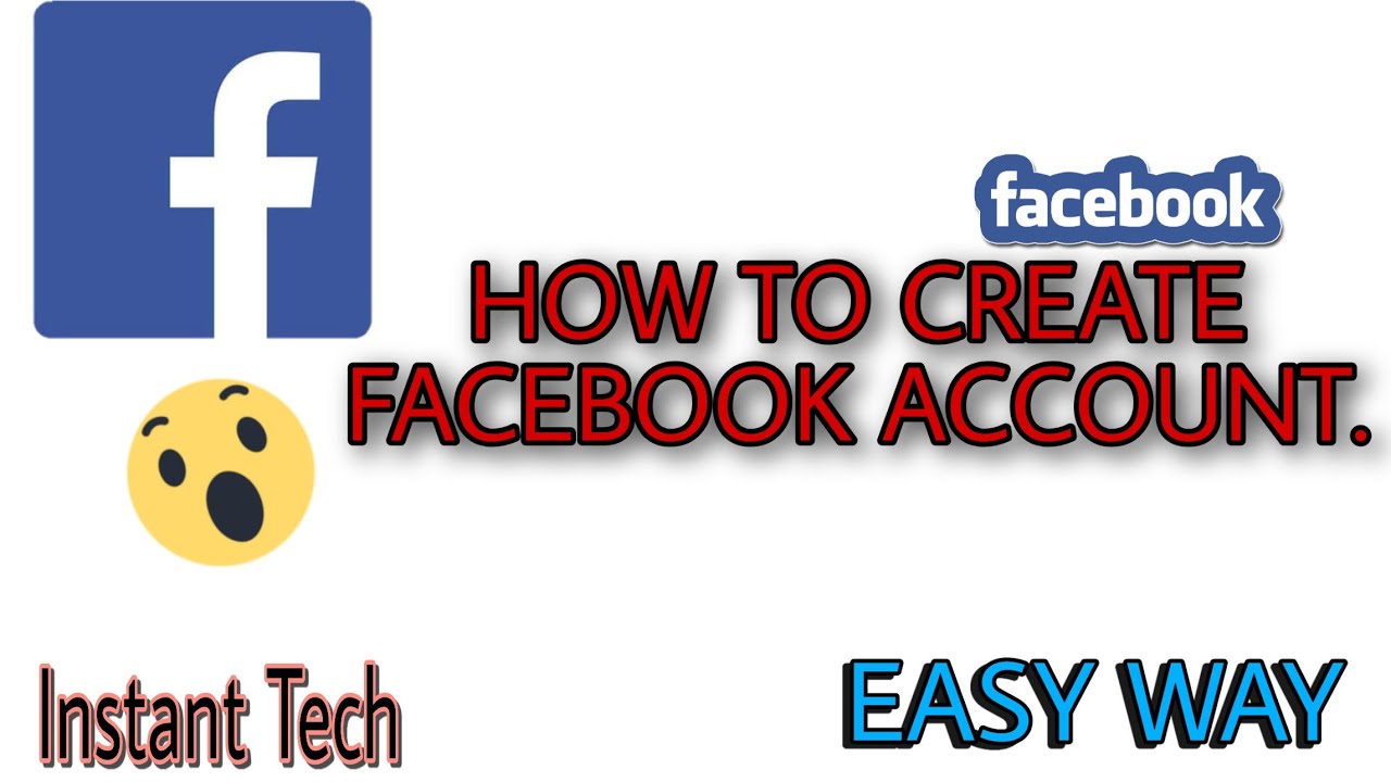 HOW TO CREATE FACEBOOK ACCOUNT- Easy Way In 2 SECOND. - YouTube
