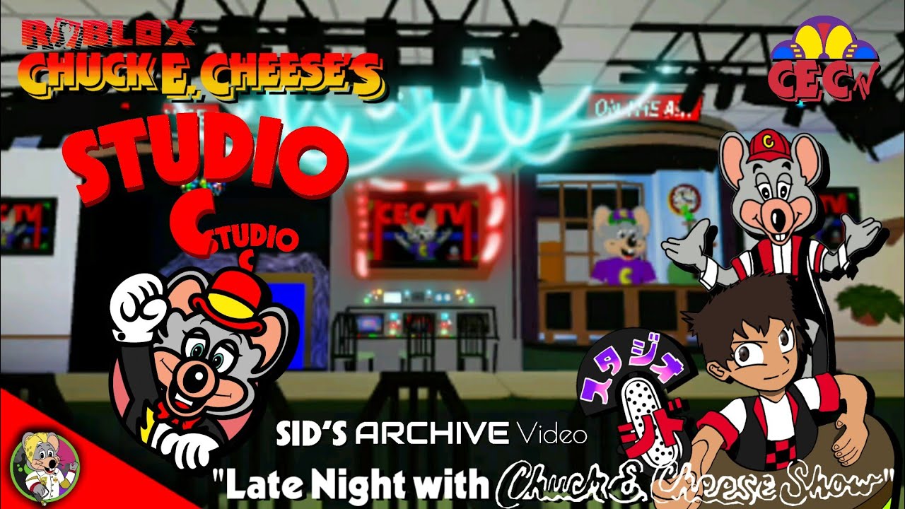 Roblox Chuck E. Cheese's - Studio C Alpha - "Late night with Chuck E ...