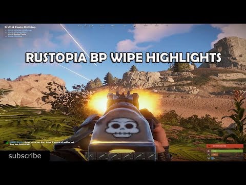 RUSTOPIA EU/UK TAKEOVER | BP WIPE | RUST PVP - YouTube