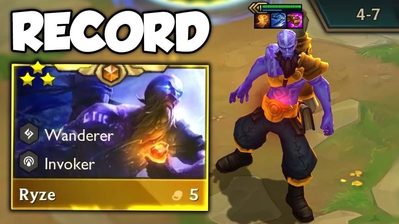 Bilgewater Ryze 3 Star On Stage 4 World Record ⭐⭐⭐ Tft Set 9 5